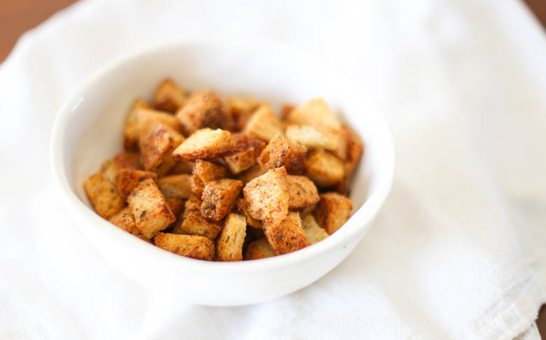 Can you freeze home made croutons?