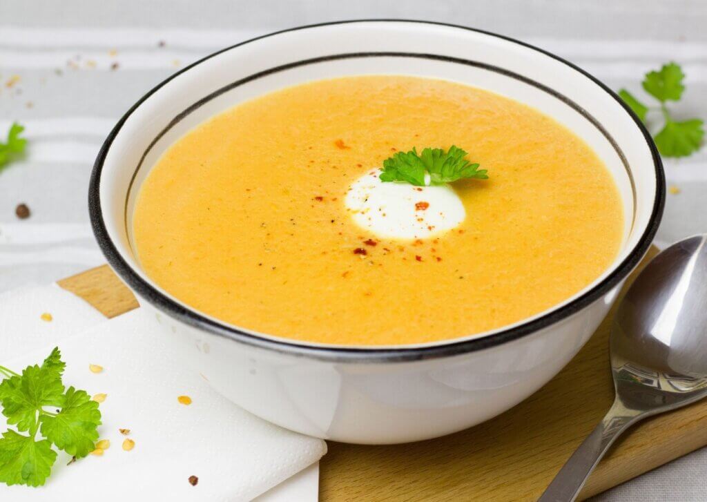 Can you freeze homemade carrot and coriander soup?