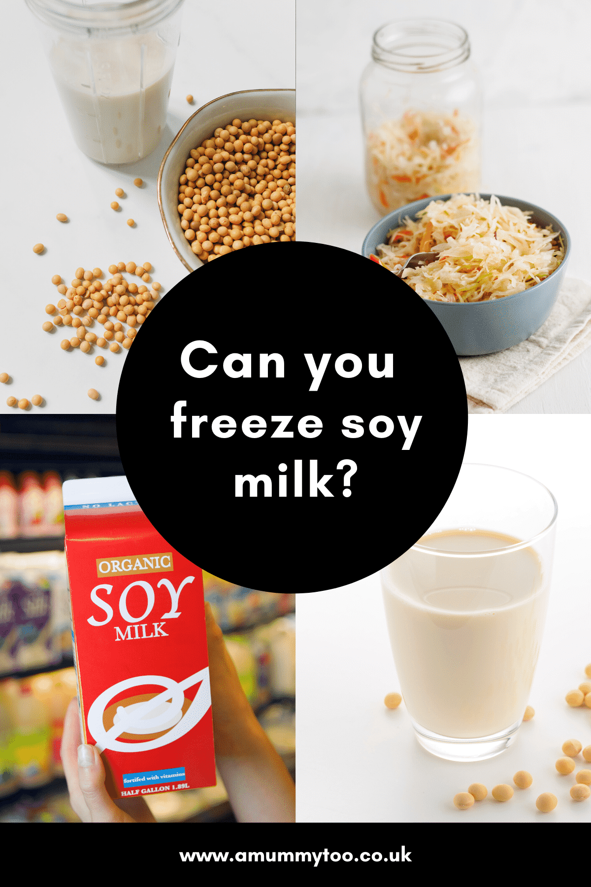 Can you freeze long life soy milk?