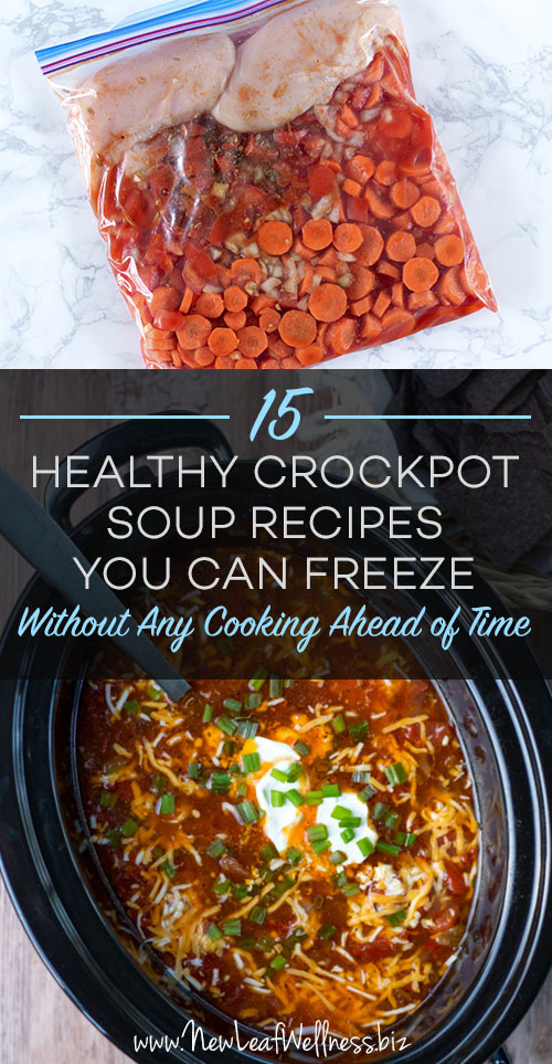 Can you freeze slow cooker soup?