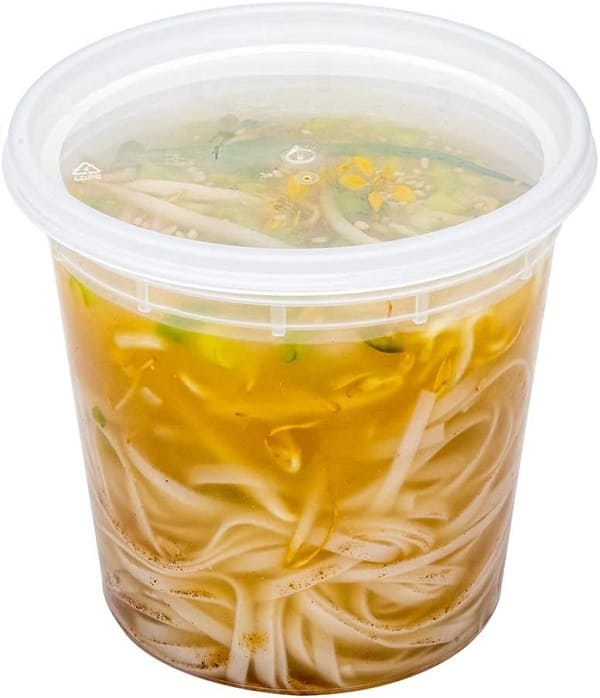 Can you freeze soup in Rubbermaid containers?