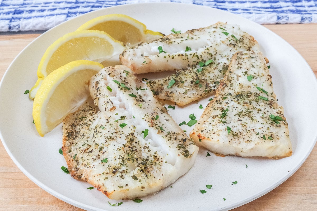 Can you fry frozen white fish?