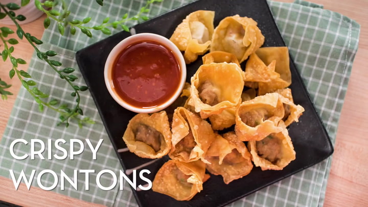 Can you fry wontons in coconut oil?