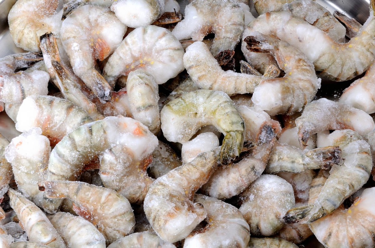 Can you get food poisoning from freezer-burned shrimp?