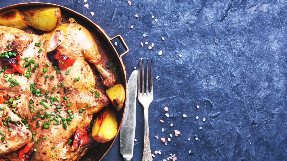 Can you get food poisoning from overcooked chicken?