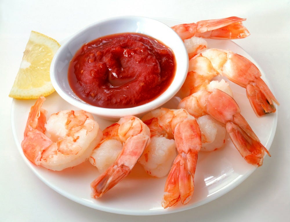 Can you get food poisoning from shrimp cocktail?