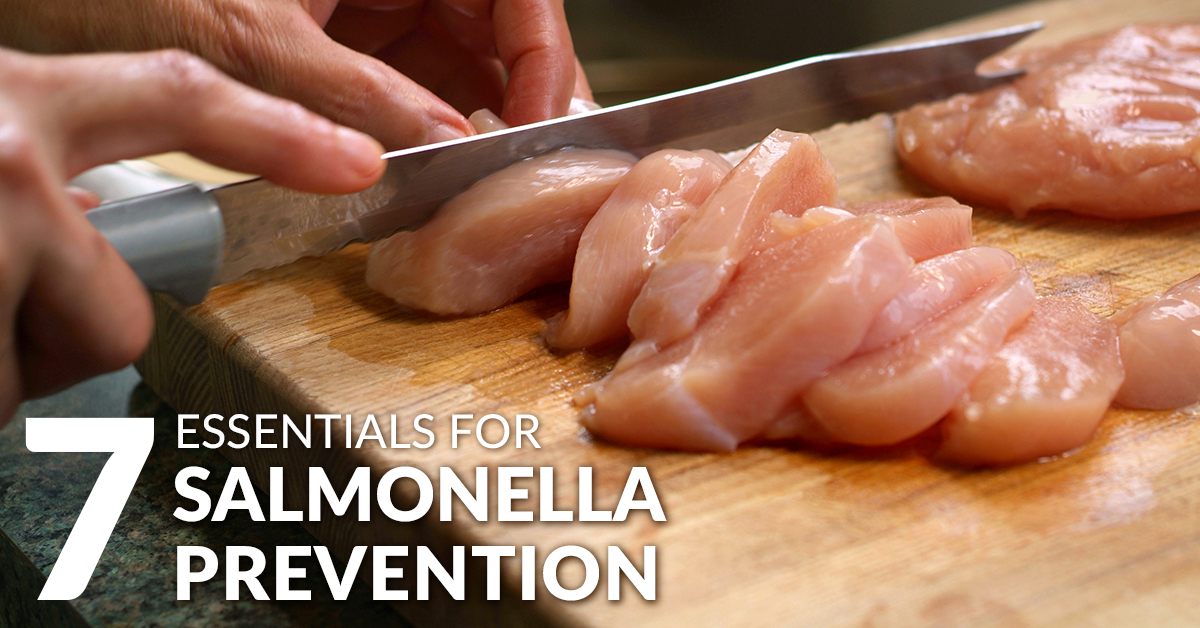 Can you get salmonella from boiled chicken?
