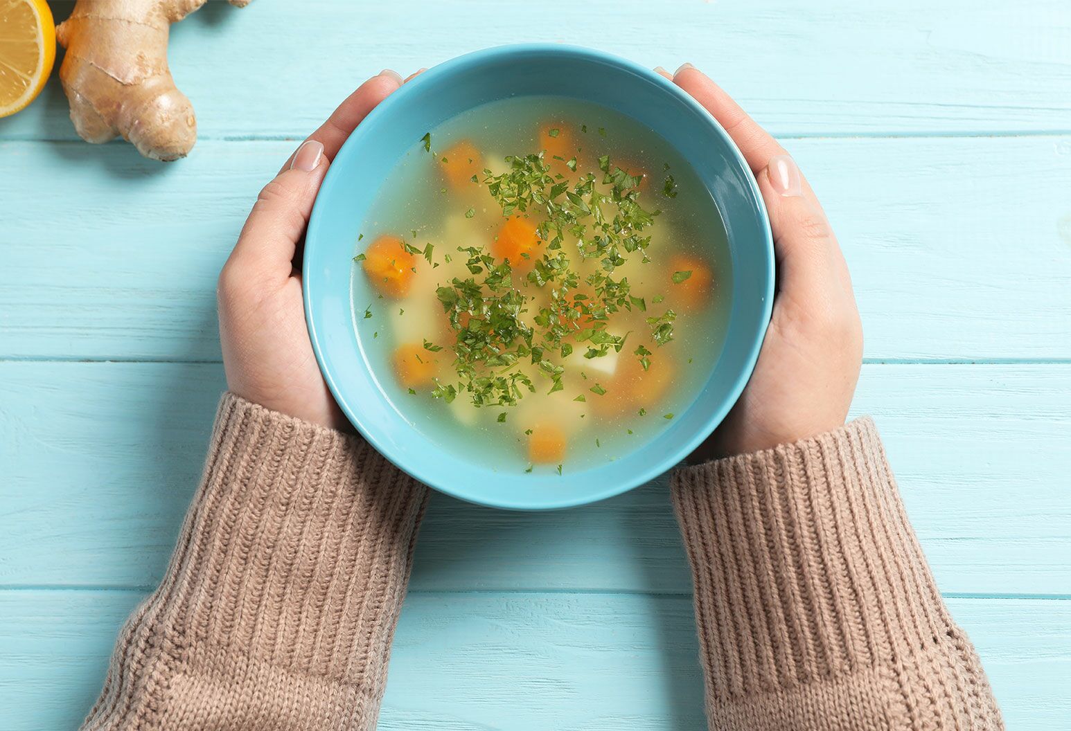 Can you get sick from broth?