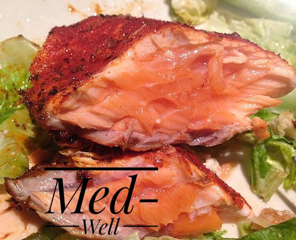 Can you get sick from eating overcooked salmon?