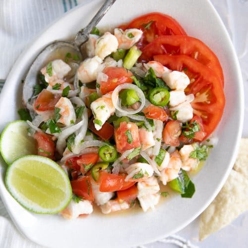 Can you get sick from shrimp ceviche?