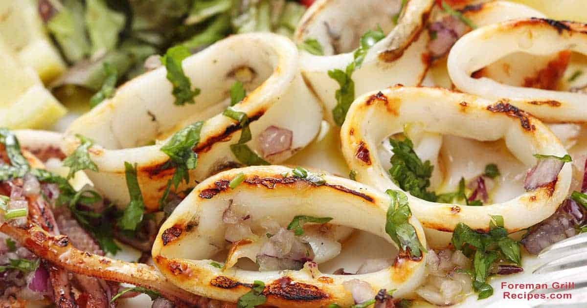 Can you grill frozen squid?