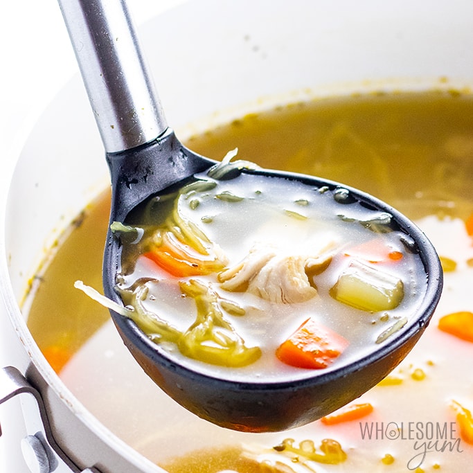 Can you have chicken broth on a keto fast?