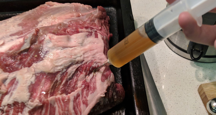 Can you inject beef brisket?