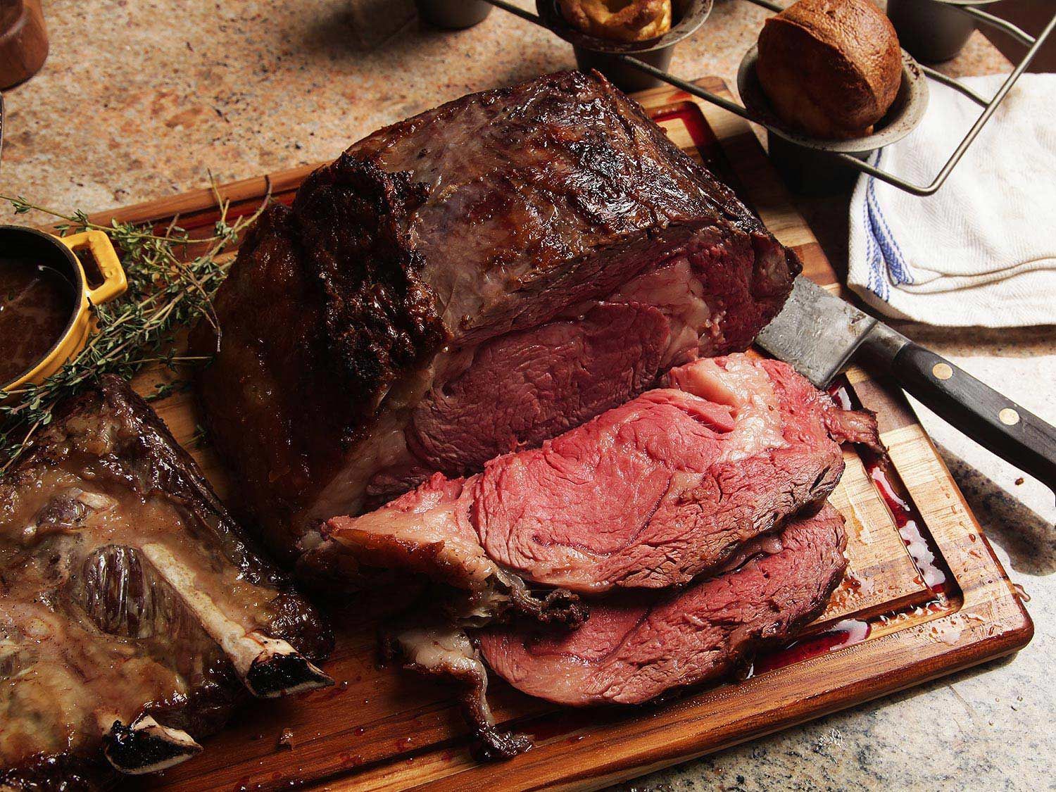Can you leave a prime rib out overnight?