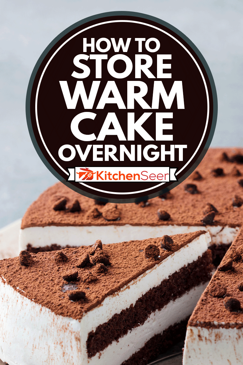 Can you leave freshly baked cake out overnight?