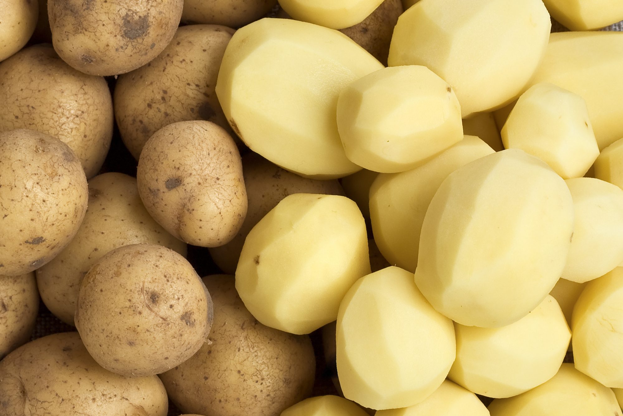 Can you leave potatoes unpeeled?