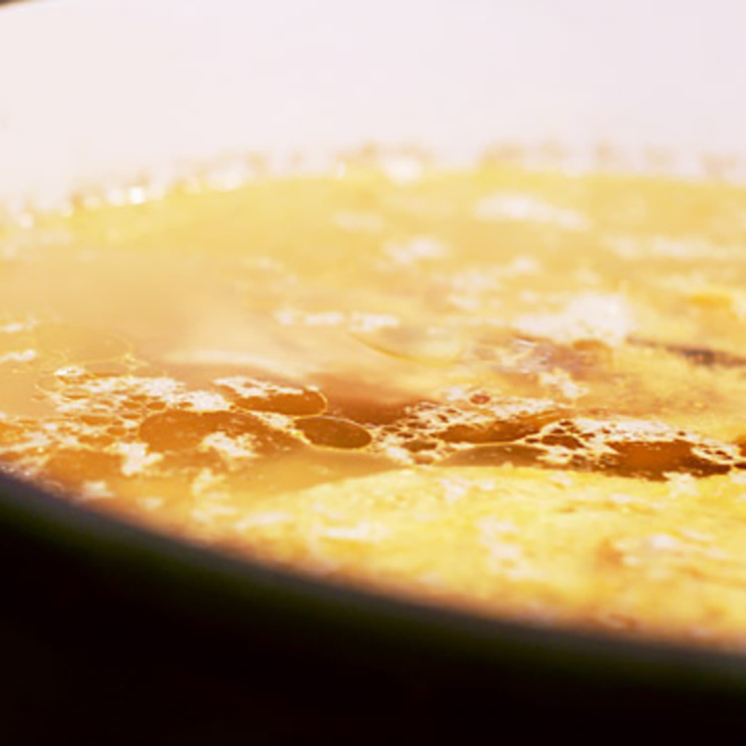 Can you let broth simmer overnight?