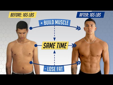 Can you lose belly fat and gain muscle at the same time?