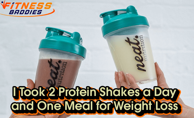 Can you lose weight by replacing 2 meals with protein shakes?