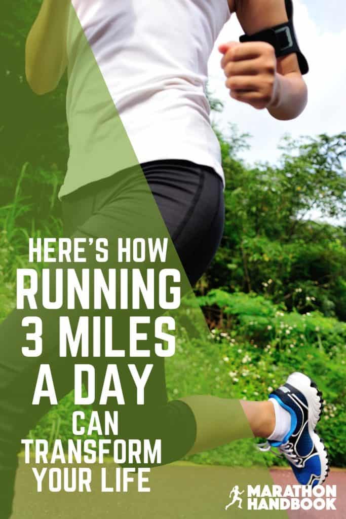 Can you lose weight by running 3 miles a day?