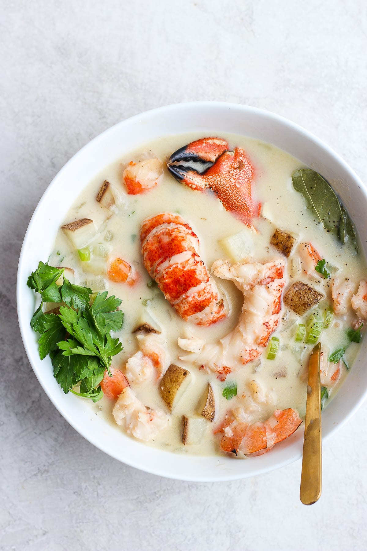 Can you make chowder without meat or seafood?