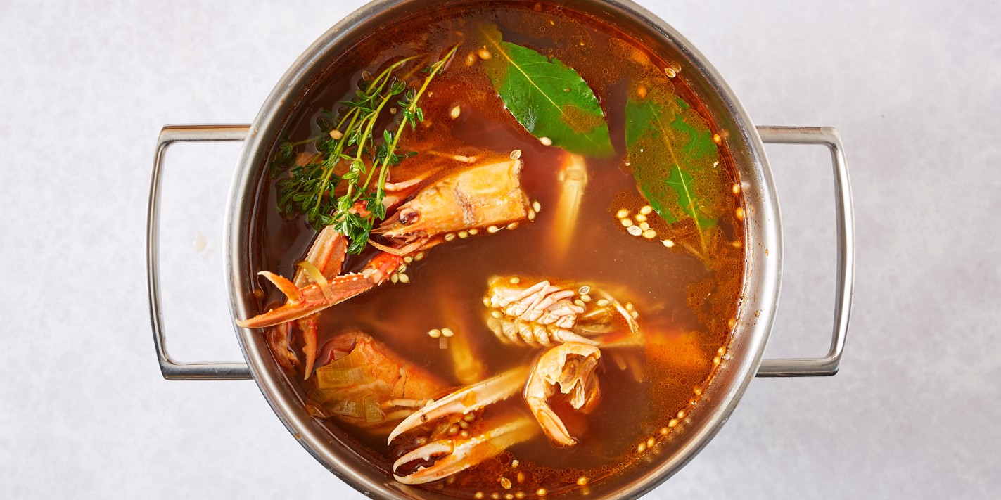 Can you make fish stock out of shellfish?