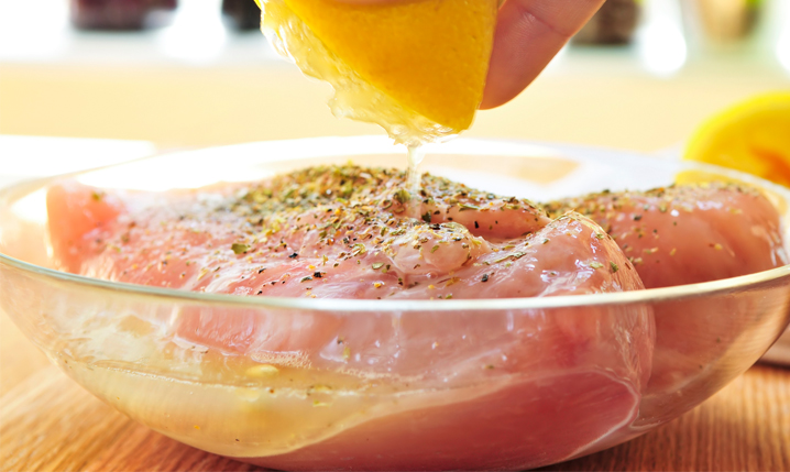 Can you marinate something frozen?