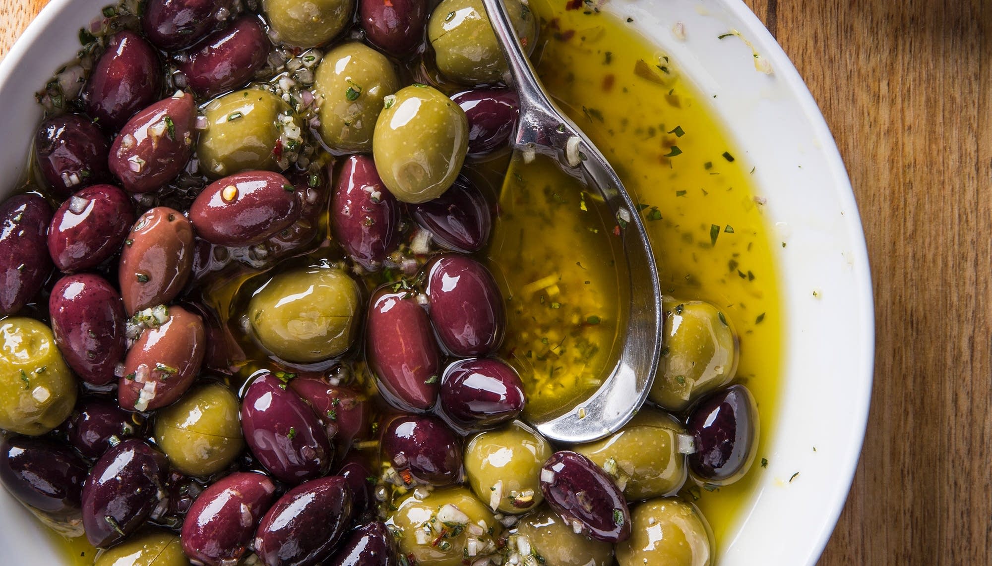 Can you marinate with olive oil?
