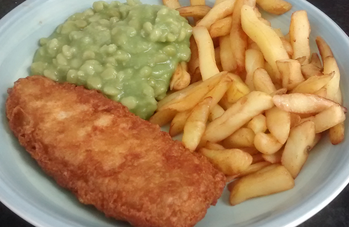 Can you microwave frozen battered fish fillets?