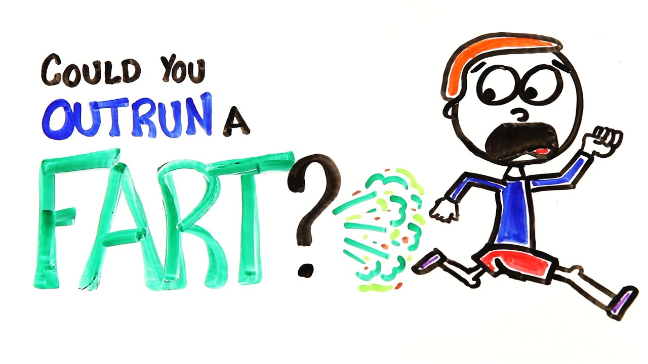Can you outrun a fart?