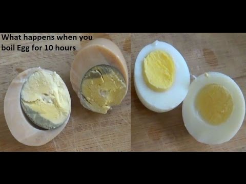 Can you Overboil an egg?