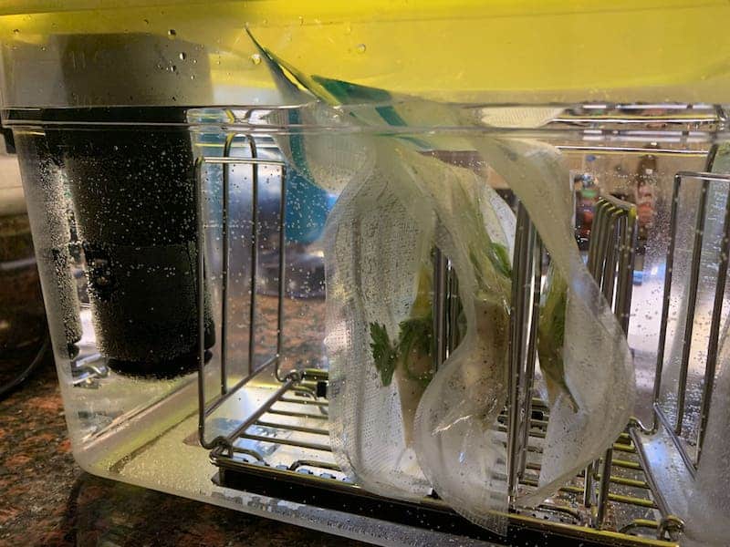 Can you overcook fish in a sous vide?