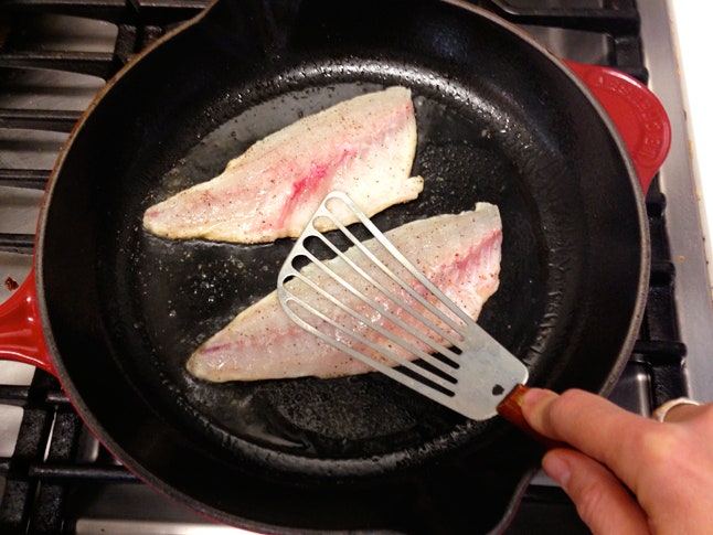 Can you pan fry fish without skin?
