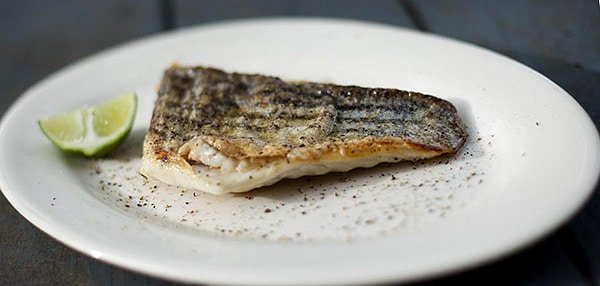 Can you pan sear fish with skin?
