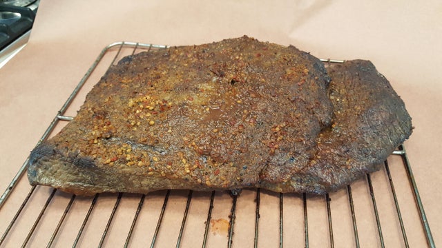 Can you pull a brisket at 165 degrees?