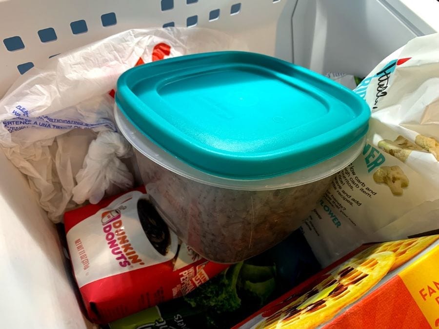 Can you put regular Tupperware in the freezer?