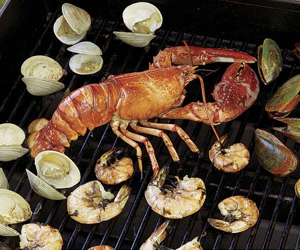 Can you put shellfish directly on the grill?