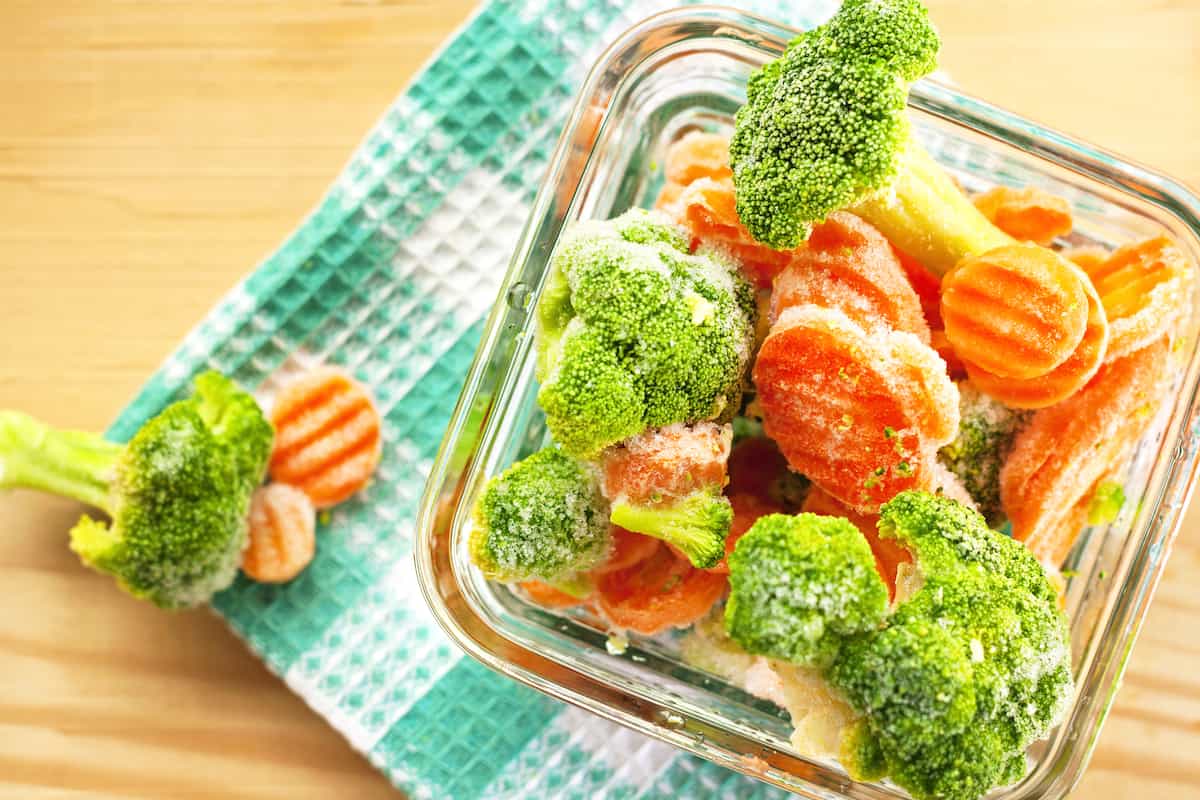 Can you refreeze defrosted cooked vegetables?