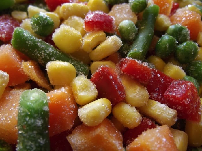 Can you refreeze frozen cooked veg?