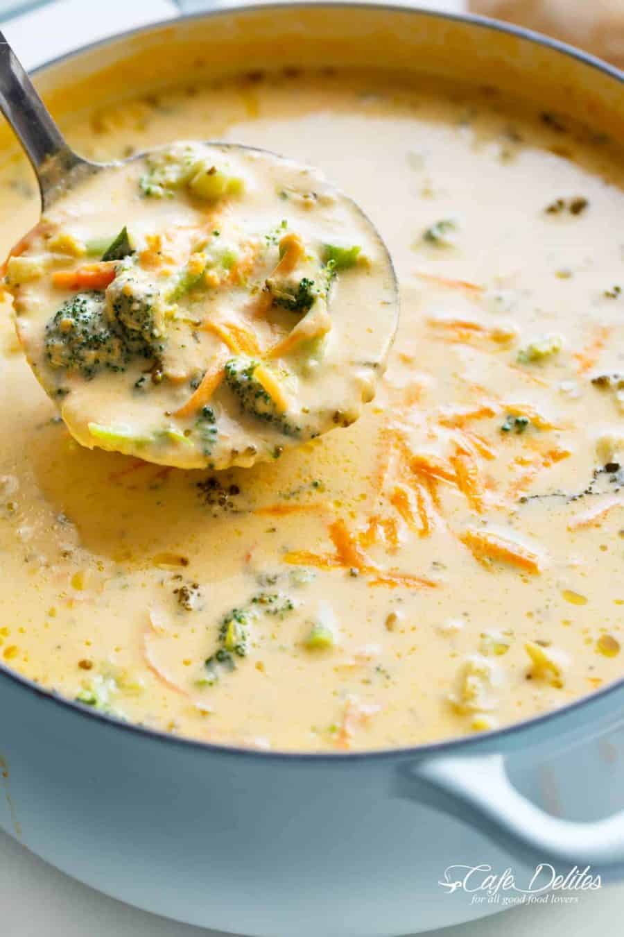 Can You reheat broccoli cheese soup?