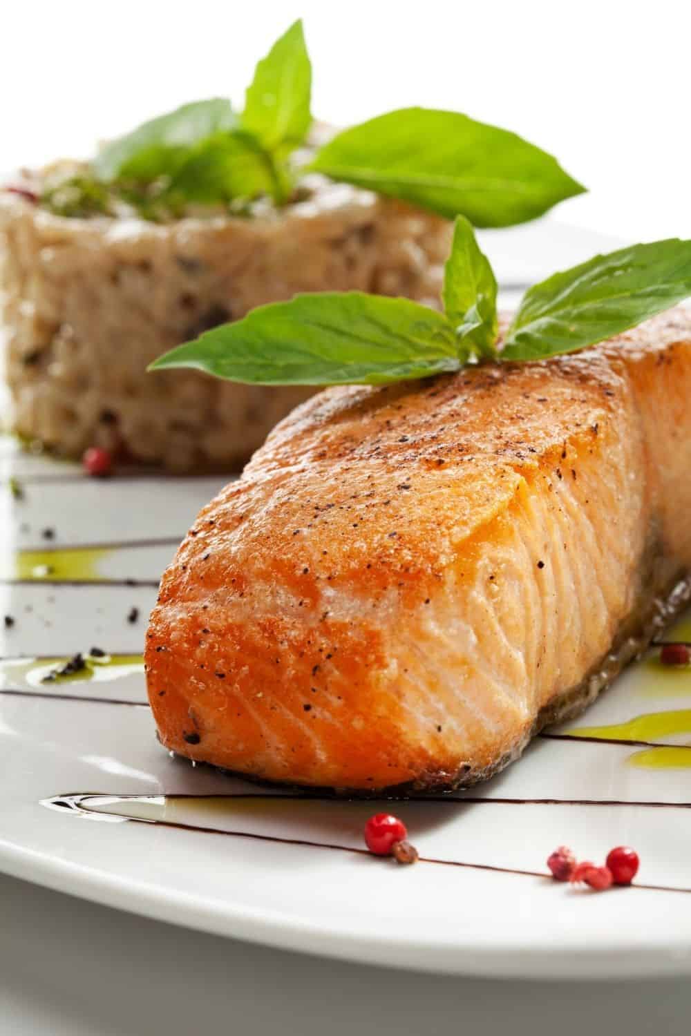 Can you reheat ready cooked salmon?