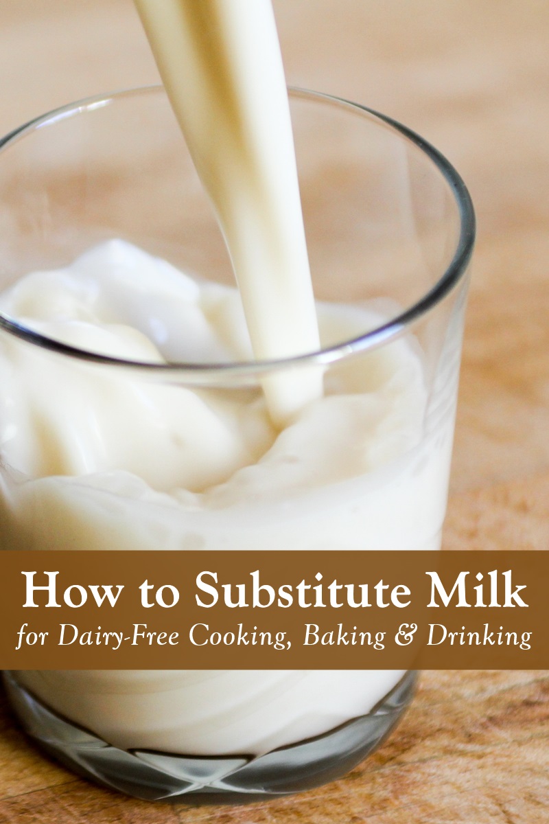 Can you replace whole milk with soy milk?