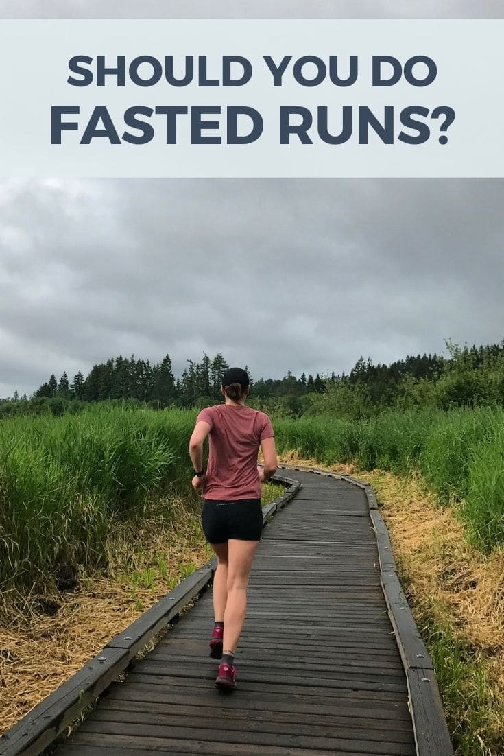 Can you run long distance fasted?