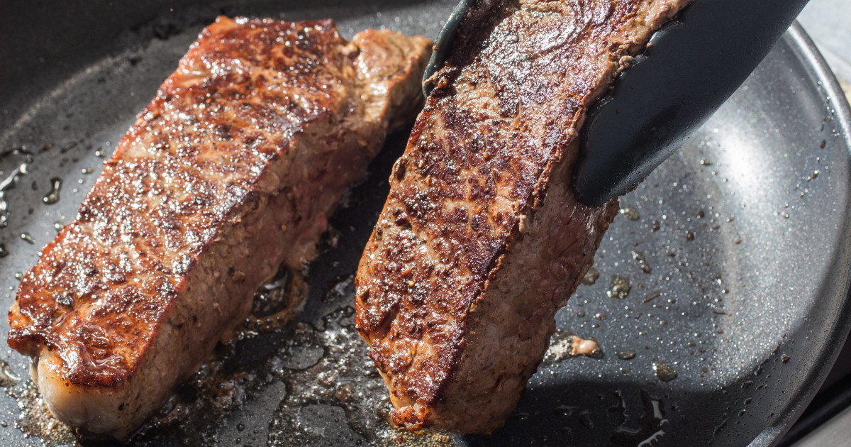 Can you sear a cold steak?