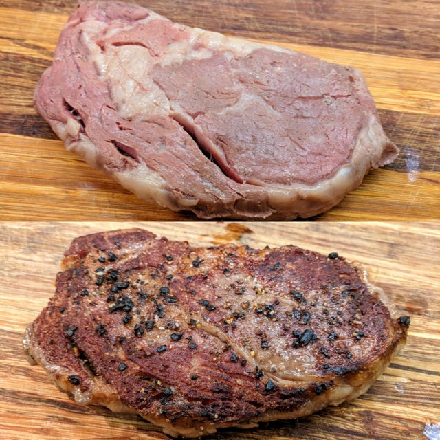 Can you sear and then sous vide?