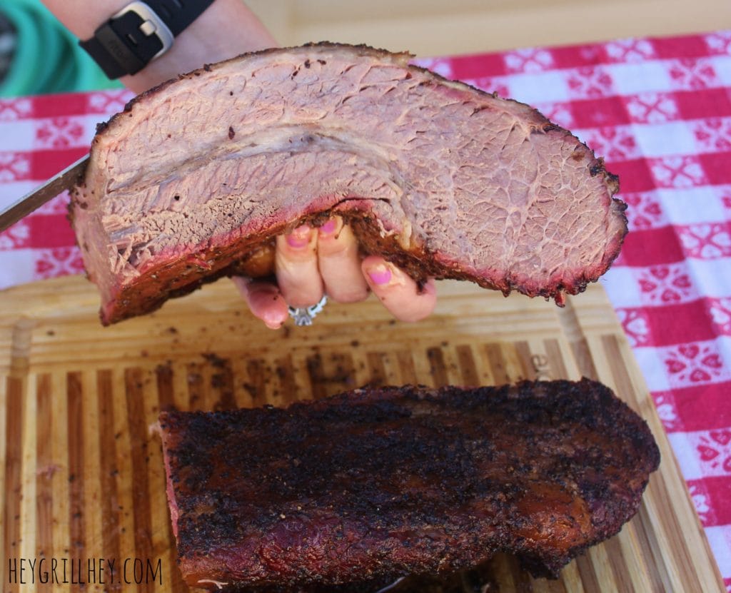 Can you slice a brisket point?