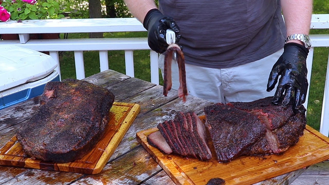 Can you smoke a brisket to low and slow?