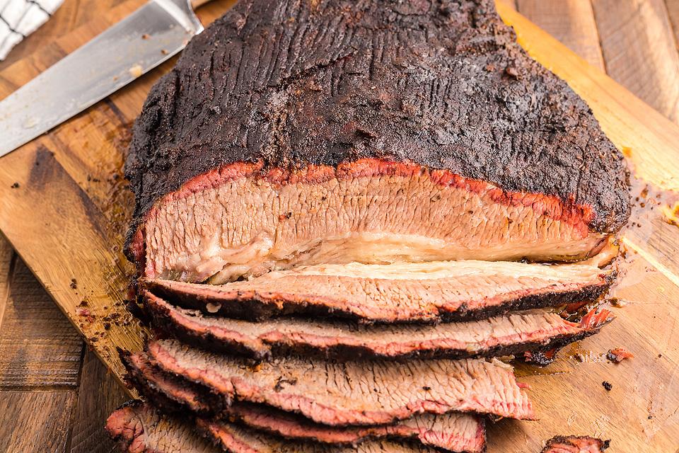 Can you smoke a brisket with mesquite?