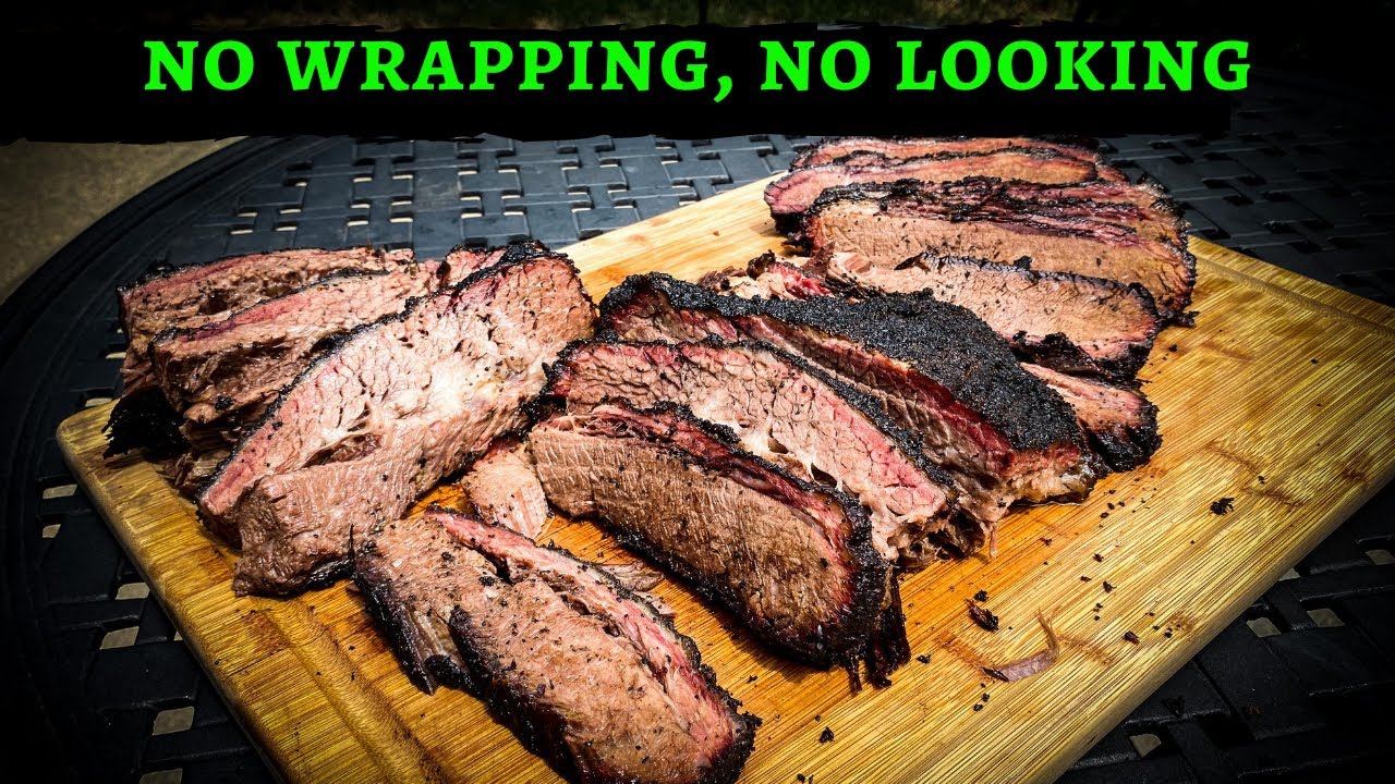 Can you smoke brisket without wrapping?