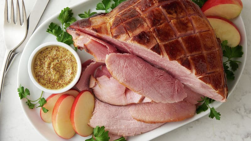 Can you soak a fully cooked ham?